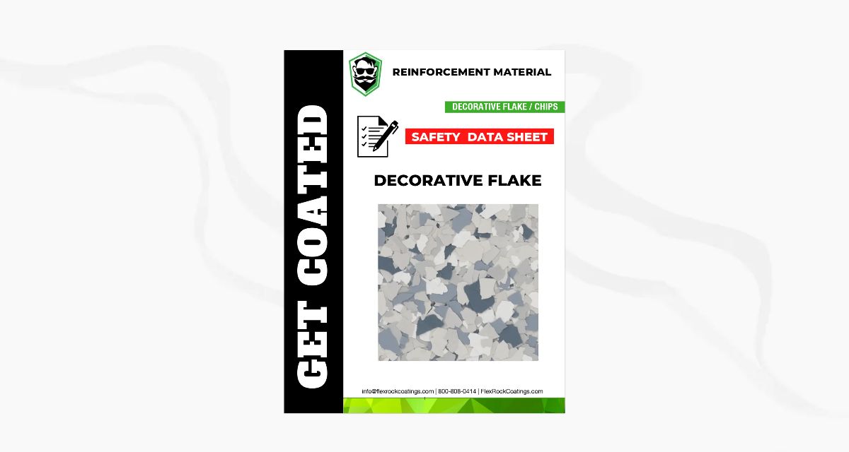 DECORATIVE FLAKE SDS - A