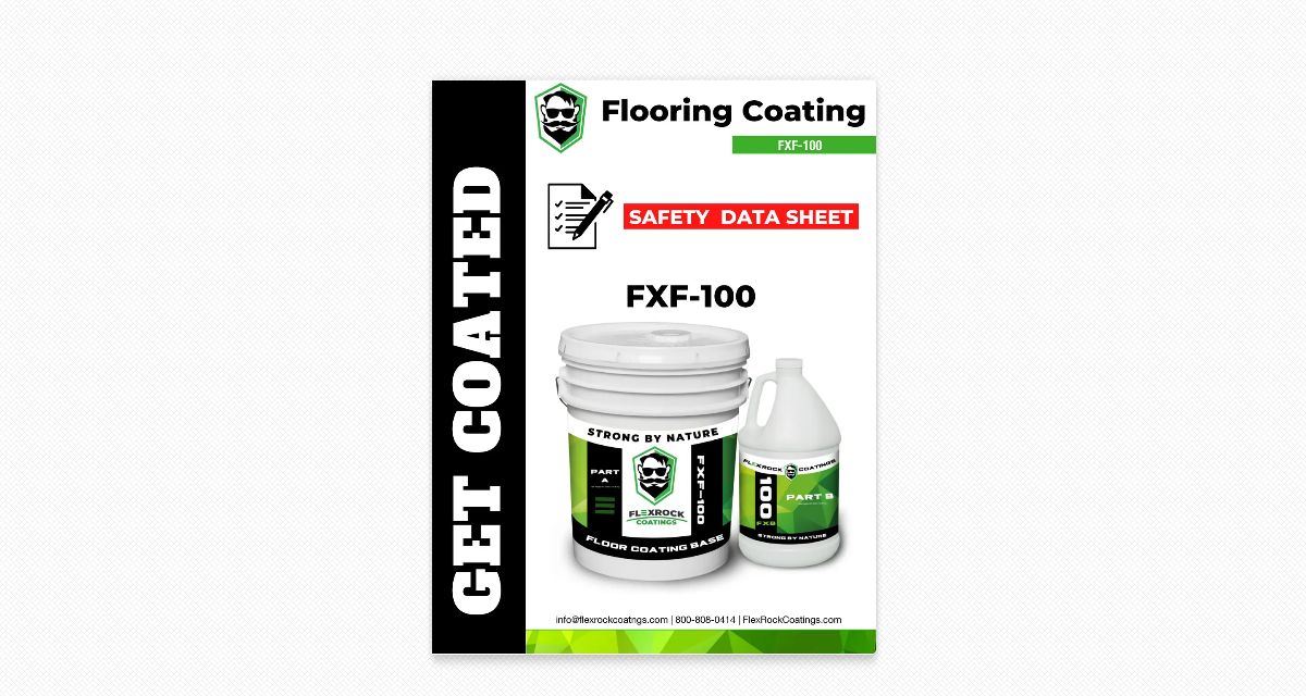 FlexRock Coatings FXF-100 SDS